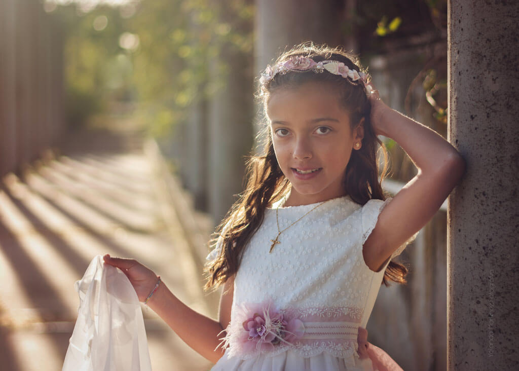 Fotografía comunión Carla Parque Polvoranca - Yolanda Martínez Fotografía